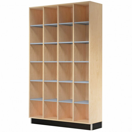Access Cubby with Metal Shelves, Storage, cubbies,wood