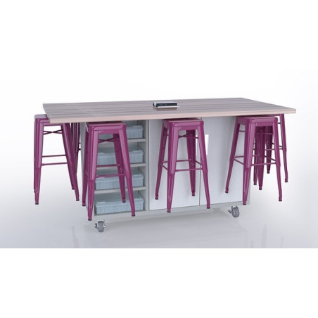 CEF ED8-36 All Inclusive Ed8 Table 36 inch Height with Eight Magnetic ...