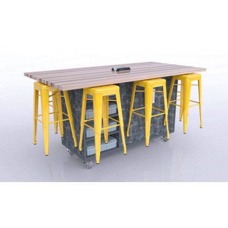 CEF ED8-36 All Inclusive Ed8 Table 36 inch Height with Eight Magnetic ...