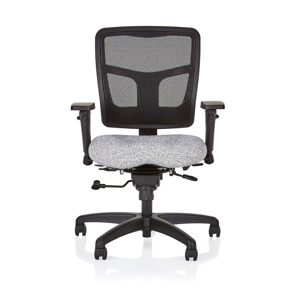 Quick Ship: Impress Ultra Task Chair - Mid Back - ADJ T-Arm - Skyline